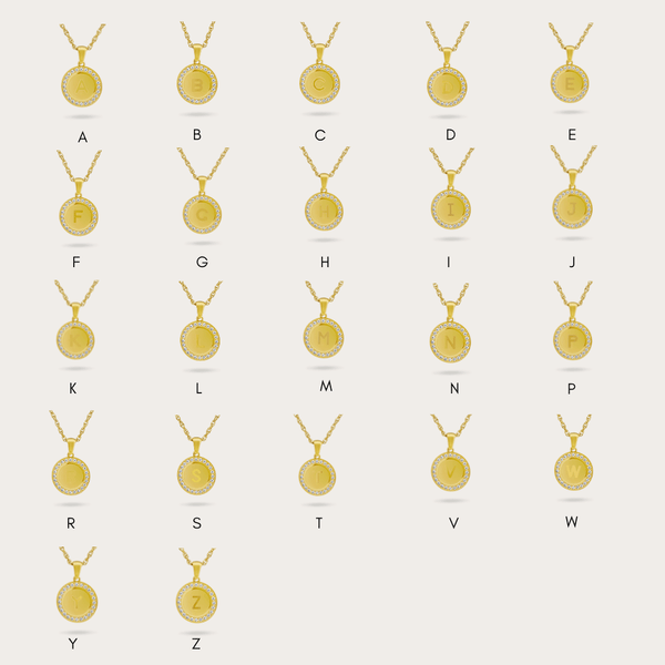 'True You' Initial Stone Necklace - IceLink